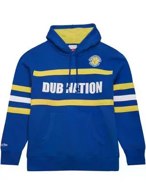 Mitchell & Ness Golden State Warriors Head Coach Hoodie - Blue