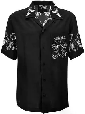 Versace Printed Shirt - Black