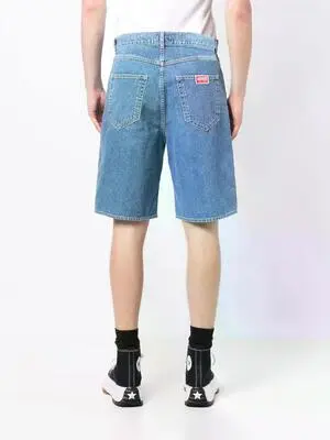 Kenzo Straight-leg Denim Shorts