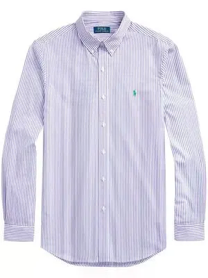 Polo Ralph Lauren Polo Pony-embroidered Striped Shirt - White