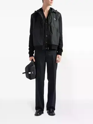 Prada Gabardine Hoodie