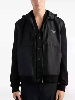 Prada Gabardine Hoodie