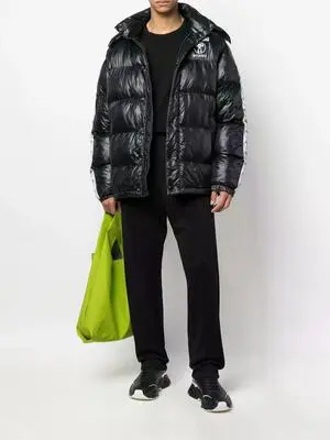 Moschino Padded Hooded Coat