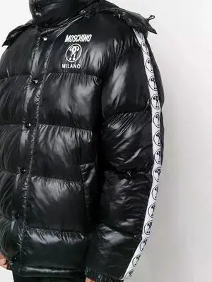 Moschino Padded Hooded Coat