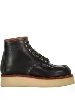 Kenzo Leather Ankle Boots