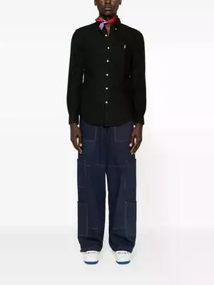 Polo Ralph Lauren Polo Pony Piqué Shirt - Black