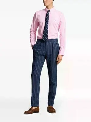 Polo Ralph Lauren Striped Poplin Shirt - Pink