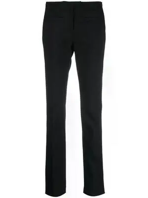 COURREGES Straight-leg Tailored Trousers - Black