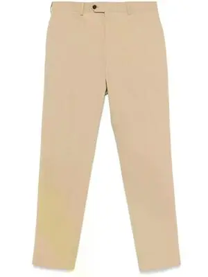 FURSAC Cotton Chino Trousers Brown