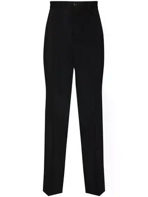 Our Legacy Straight-leg Wool Chinos - Black