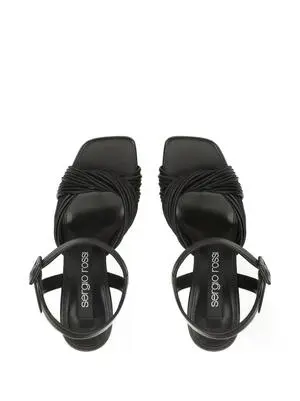 SERGIO ROSSI Akida Twist Detail Sandals