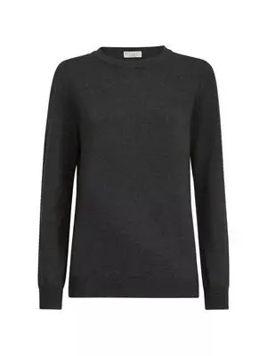 Brunello Cucinelli Cashmere Crew Neck Jumper - Grey