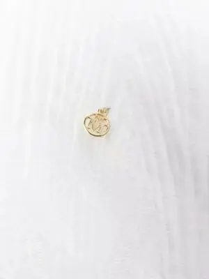 MAISON MICHEL Logo Charm Hat