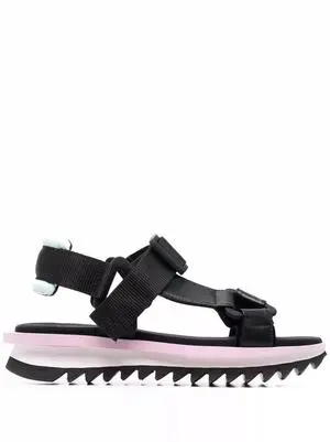 GREY MER Buckle-fastening Chunky Sandals - Black