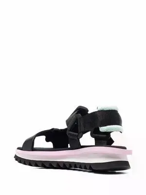GREY MER Buckle-fastening Chunky Sandals - Black