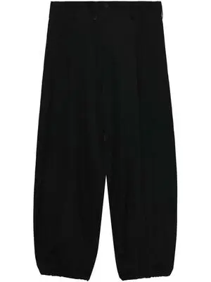 Yohji Yamamoto Wide-leg Wool Trousers