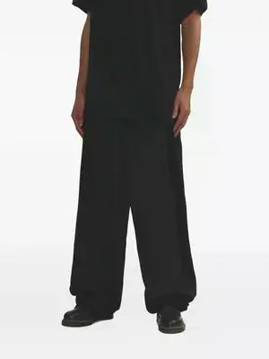 Yohji Yamamoto Wide-leg Wool Trousers