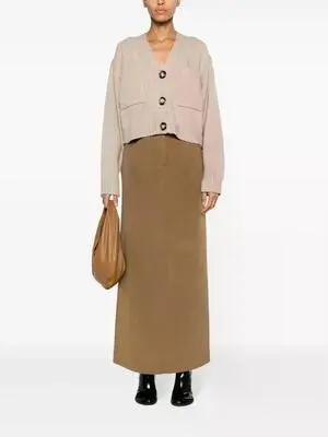 Proenza Schouler Sofia Cropped Cardigan - Neutrals