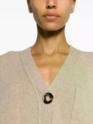 Proenza Schouler Sofia Cropped Cardigan - Neutrals