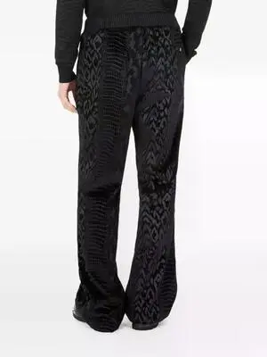 Roberto Cavalli Animal-print Track Pants