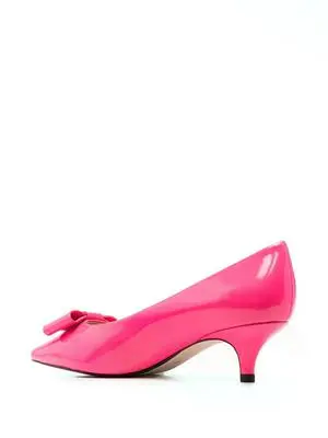 AGE OF INNOCENCE Jacqueline Bow Embellished Pumps - Pink