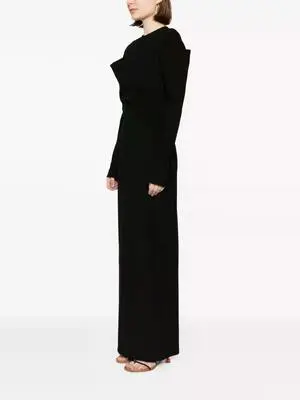 Jacquemus Sabre Cold-shoulder Maxi Dress