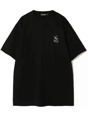 Undercover Teddy Bear Graphic-print Cotton T-shirt - Black