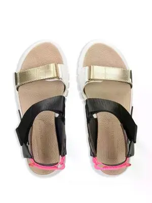 United Nude Delta Run Platform Sandals - Black