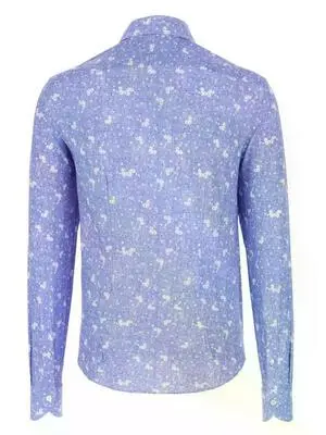 4FF Floral-print Shirt