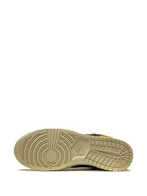 Nike Dunk High Premium "dark Curry" Sneakers - Brown
