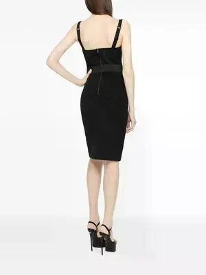 Dolce & Gabbana Floral-lace Corset Dress