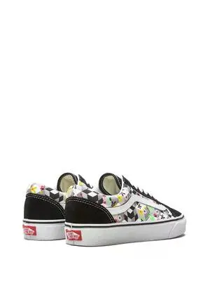 VANS Old Skool Sneakers With Geometric Print - Black