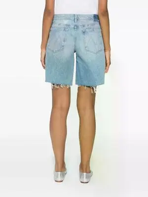 MOTHER Undercover Denim Shorts