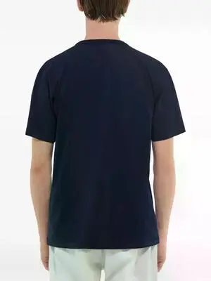 FURSAC Logo-embroidered T-shirt - Blue