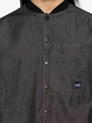 AGNES B. Rib-collar Shirt