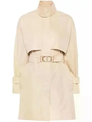 TWINSET Belted Trench Coat