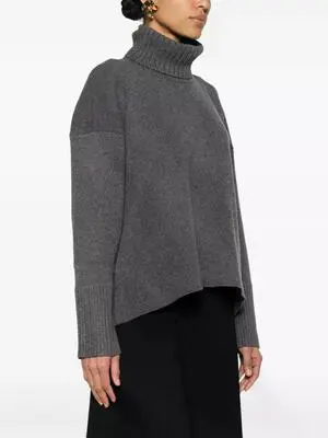 Proenza Schouler Cashmere Blend Roll Neck Jumper - Grey