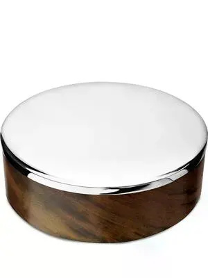 Christofle Large Uni Round Box - Silver
