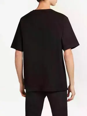 GIUSEPPE ZANOTTI Lr-23 Rhinestone-embellished Logo T-shirt