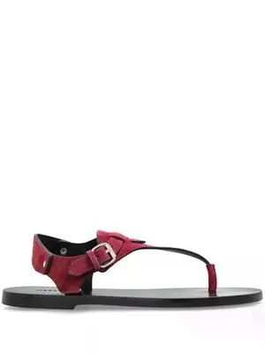 Isabel Marant Étoile Suede Sandals - Red
