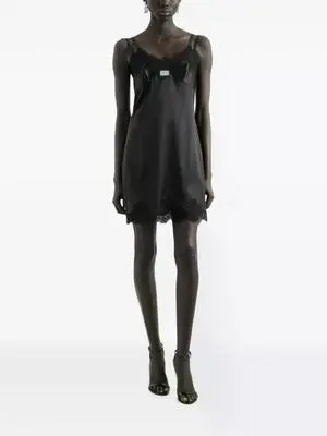 Dolce & Gabbana Lace-trimmed Mini Dress