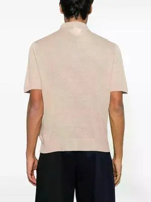 Prada Fine-knit Polo Shirt