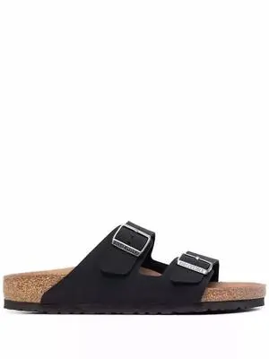BIRKENSTOCK Arizona Buckled Sandals - Black