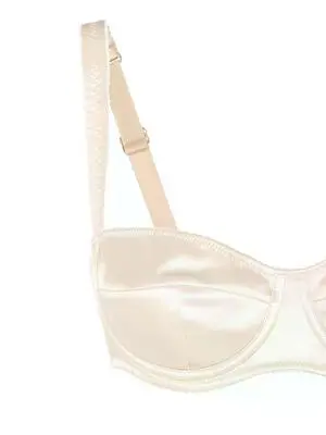 Dolce & Gabbana Satin Balconette Bra - Neutrals