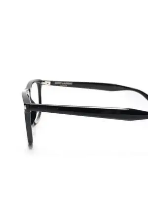 Saint Laurent Rectangle-frame Glasses - Black