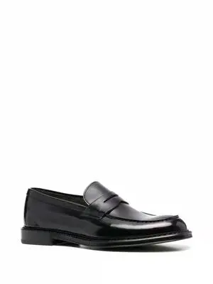 DOUCAL'S Horsebit Detail Slip-on Loafers