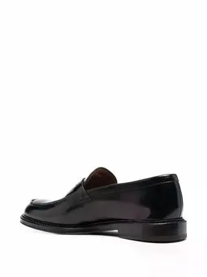 DOUCAL'S Horsebit Detail Slip-on Loafers