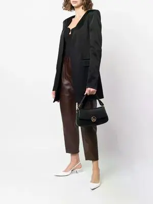 Stella McCartney Logo Clasp Flap Shoulder Bag