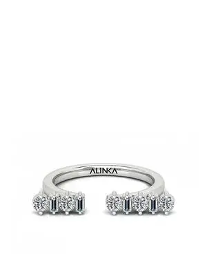 ALINKA 18kt White Gold Diamond Ring - Silver