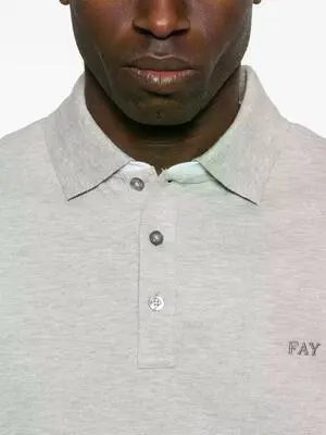 FAY Logo-embroidered Polo Shirt